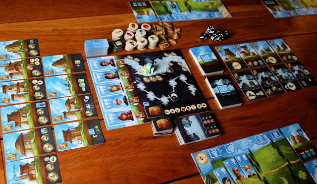 Random Nerdery: Cardboard - Above and Below board game review