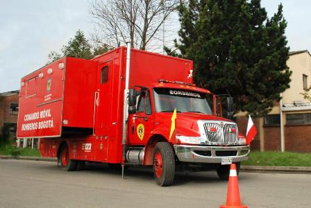 .: Carro Comando de Bomberos Bogotá apoya seguridad en Cumbre de las ...