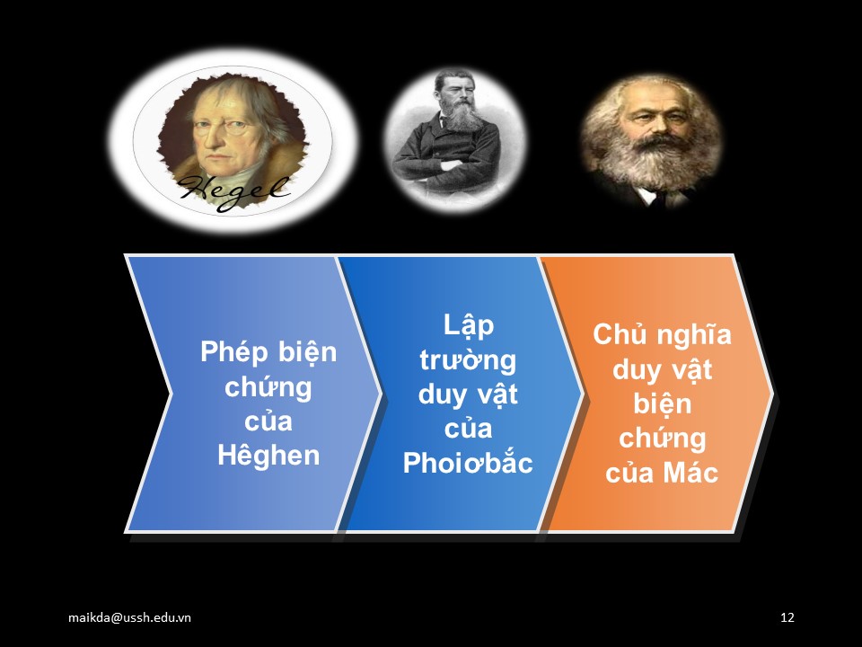 Slide Triết học Mác - Lênin - Những điều kiện - tiền đề cho sự ra đời ...