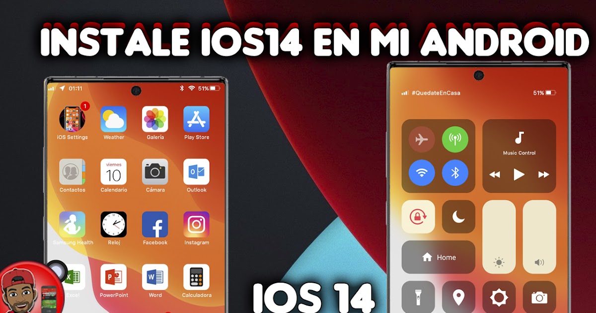 Instale IOS 14 en mi Android 2020