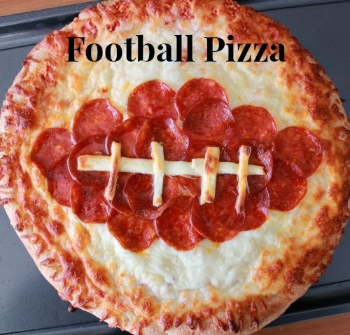 Pams Party & Practical Tips: Football Pizza - Feature of the Day