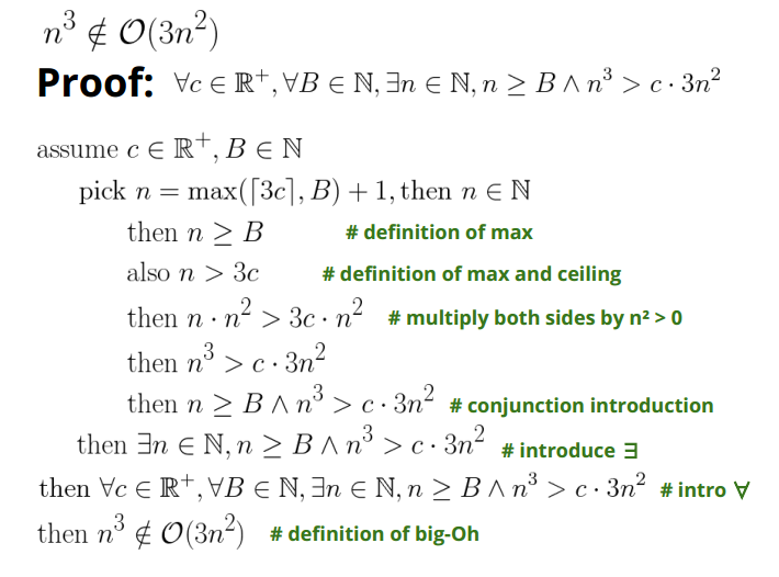 Ace165: Week 9 [Big-O Proof]