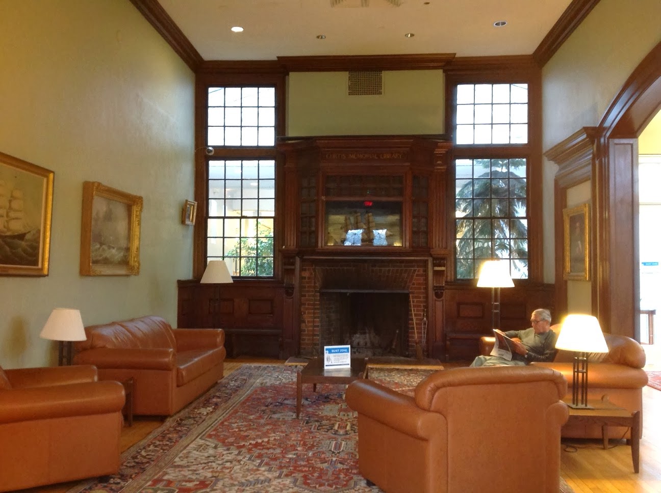 Life From The Roots: Curtis Memorial Library, Brunswick, Maine ...