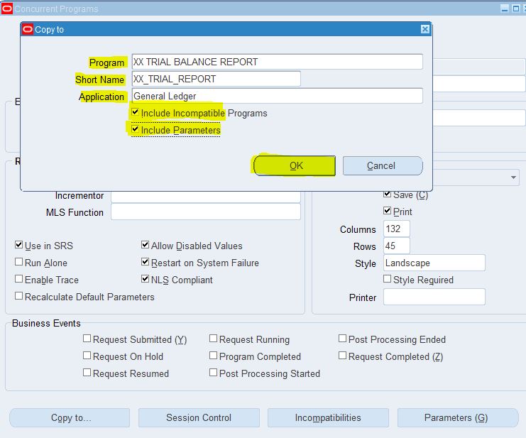 Oracle Application's Blog: How to copy concurrent program in oracle Apps