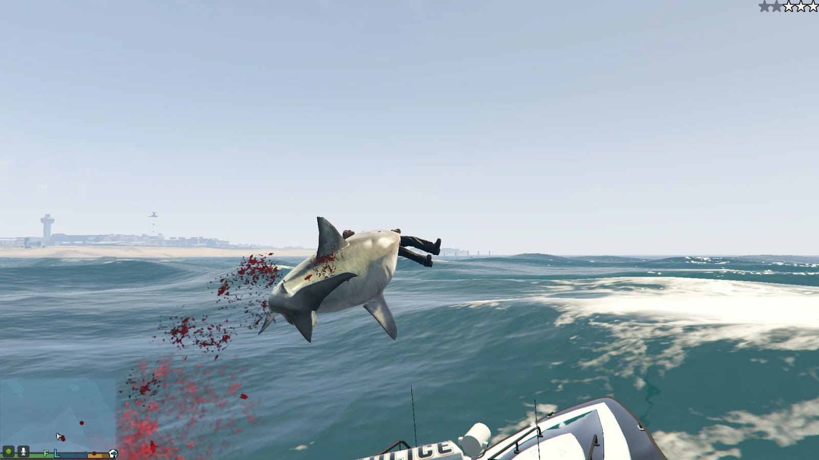 Gta 5 Sharks In The Water
