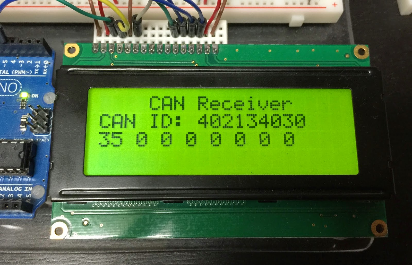 Matthew McMillan: Arduino, CAN Bus and 29 bit extended IDs