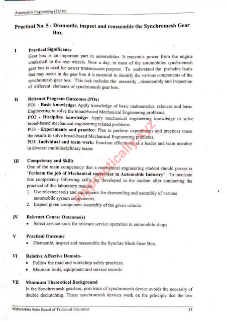 22656 Automobile Engineering Solved Lab Manual Answers | Msbte Lab ... 22656 Automobile Engineering Solved Lab Manual Answers | Msbte Lab ...