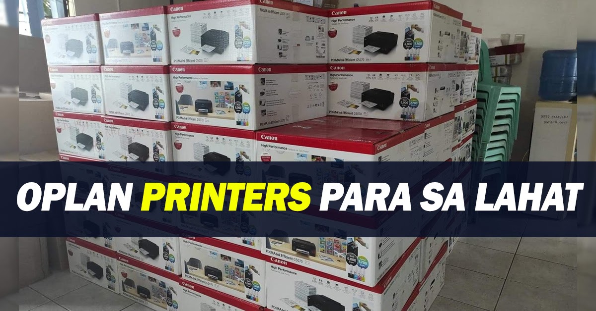 OPLAN PRINTERS PARA SA LAHAT - Teachers Click