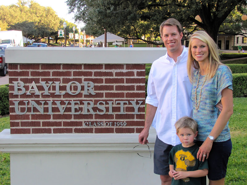 Adventures with the Austins: Baylor Homecoming 2012
