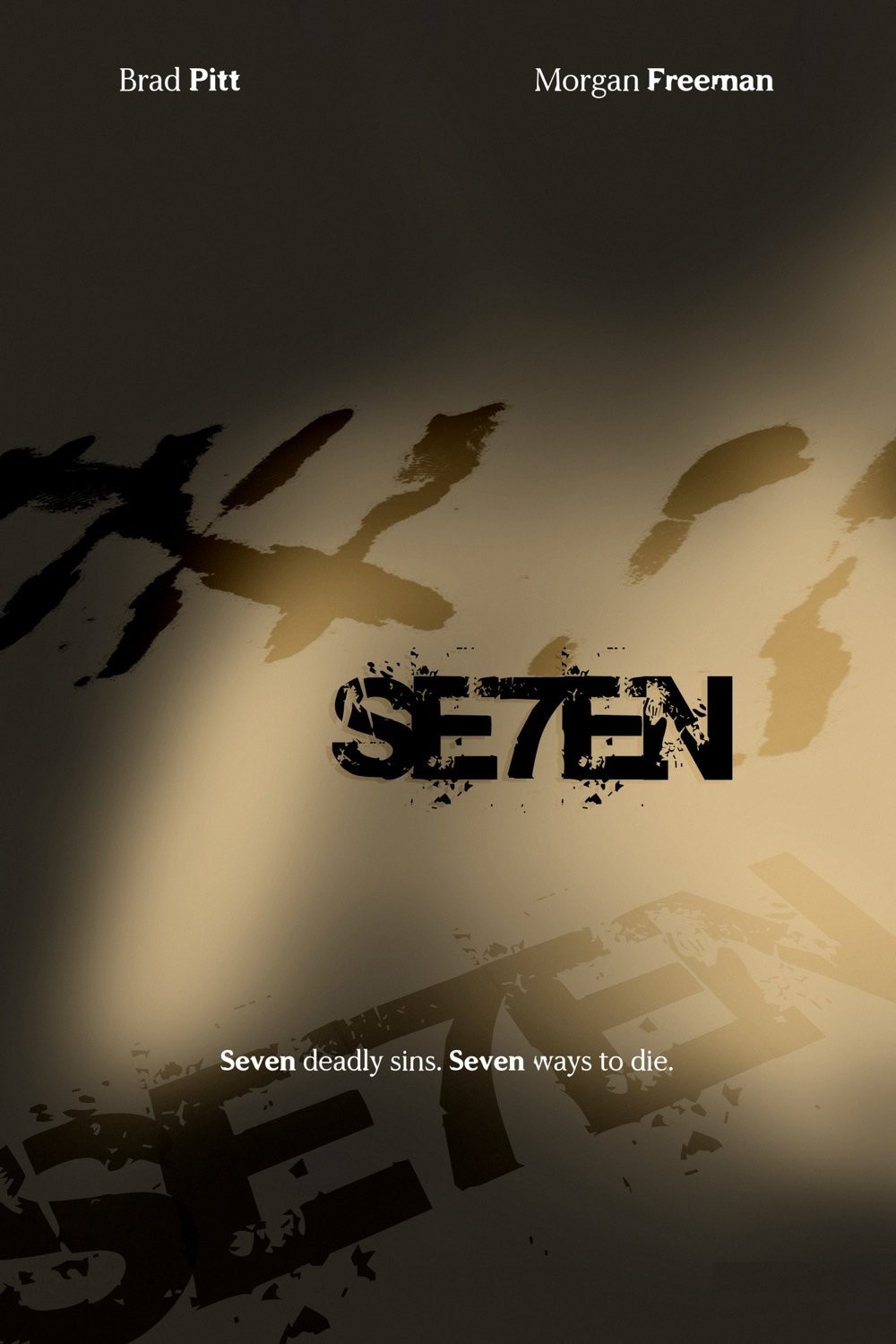 The Geeky Nerfherder: Movie Poster Art: Se7en (1995)
