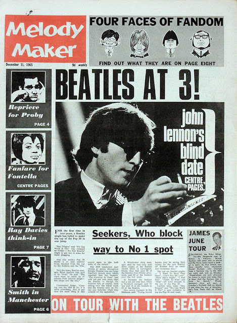 Vintage Melody Maker covers, 1965