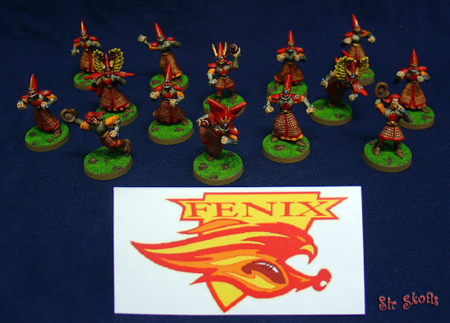 Sir Skofis's Workshop: Blood Bowl High Elf Team