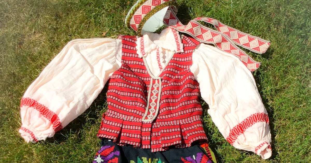 FolkCostume&Embroidery: Costume of Zanavykija Region, Lithuania