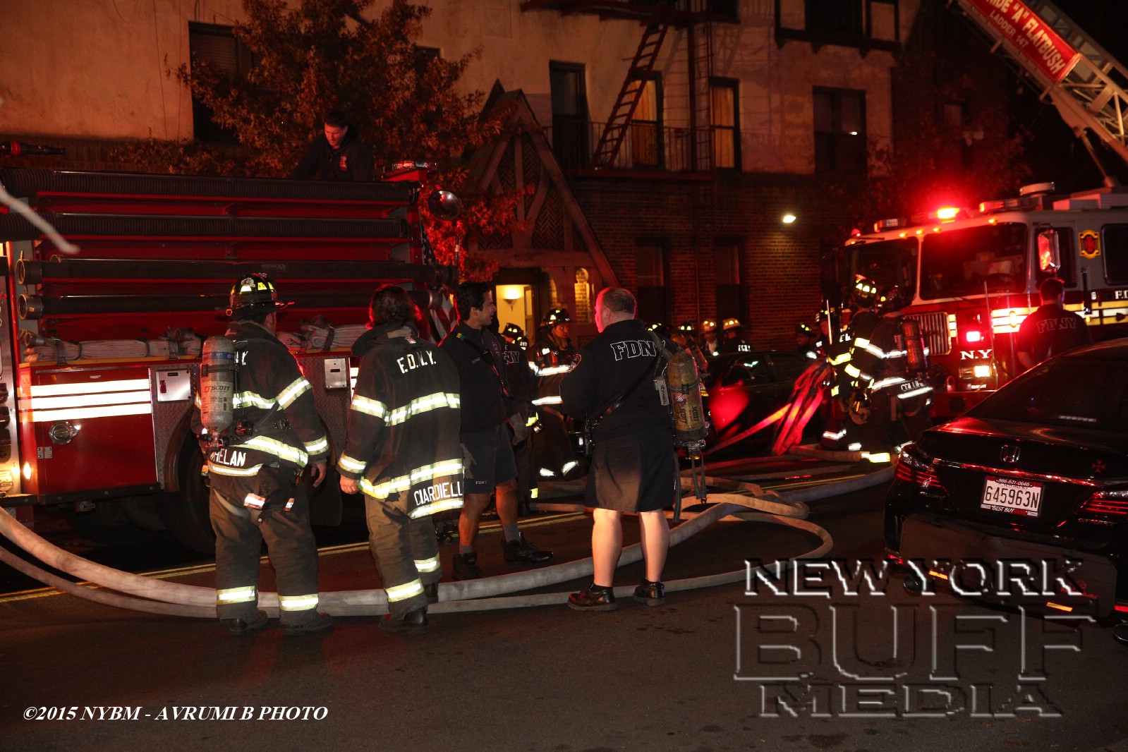 New York Buff Media: All Hands Fire On Caton Ave In Brooklyn