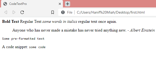 The Complete HTML tags with HTML Example for Beginners to Advanced