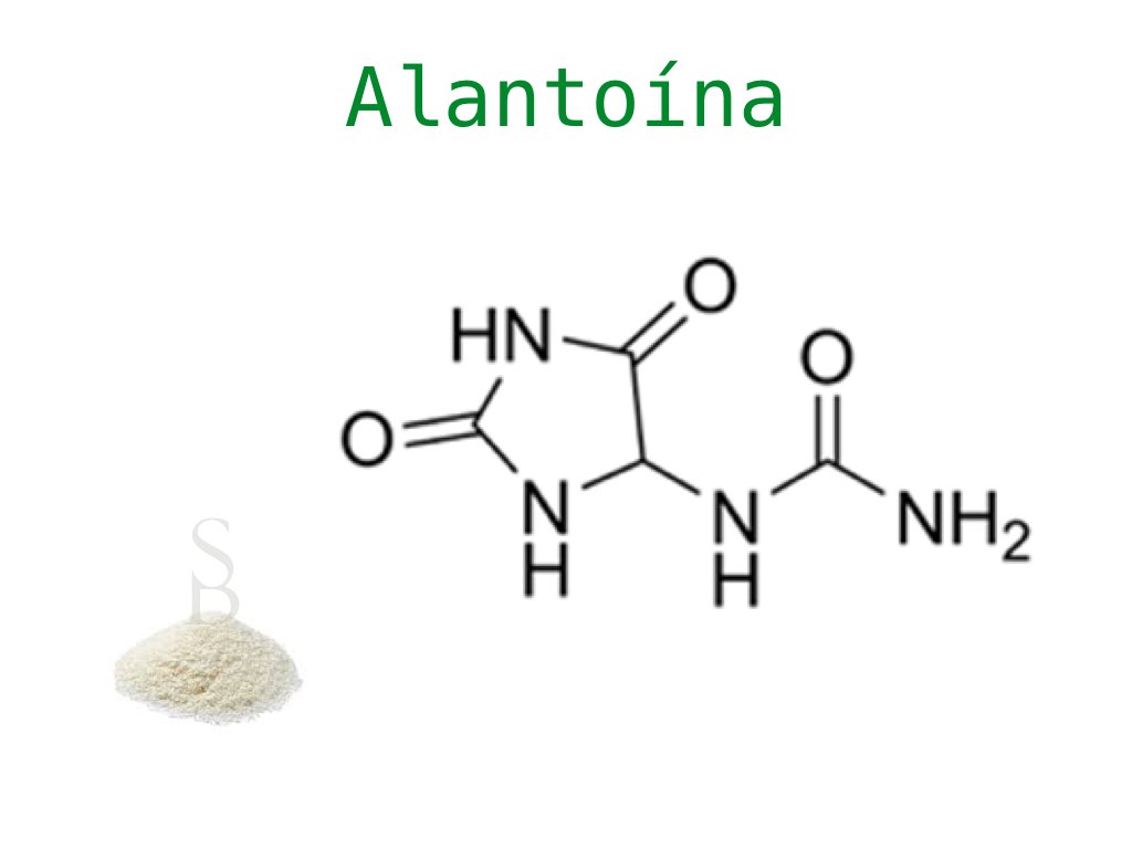 Diccionario cosmético: Alantoína
