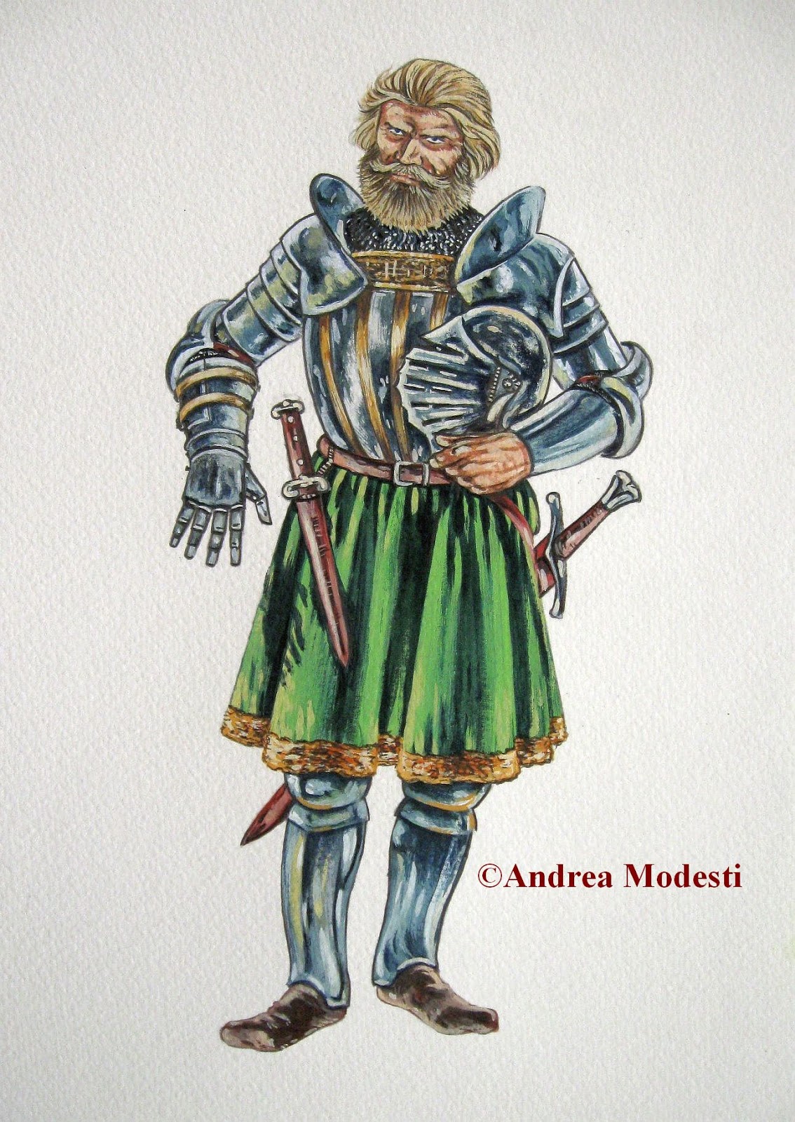 Andrea Modesti Art and Illustration: Götz von Berlichingen, Der “Ritter ...