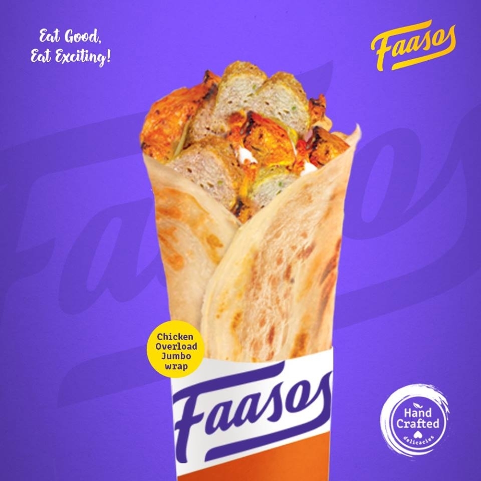 130% cashback on food orders on Faasos - BABAJI KA DEAL