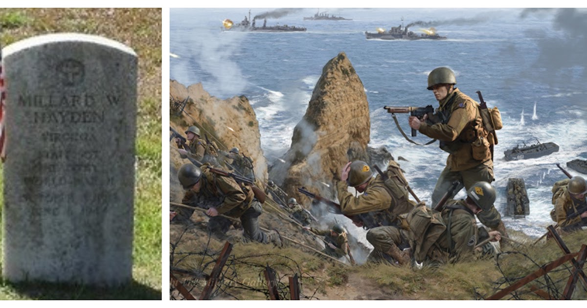 WW2 Fallen 100: WW2 D-Day Fallen - Pointe du Hoc Ranger Millard William ...