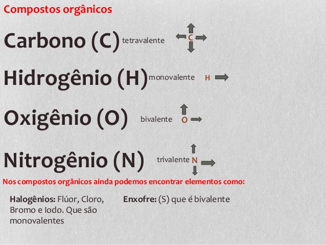 Química Orgânica: Organógenos