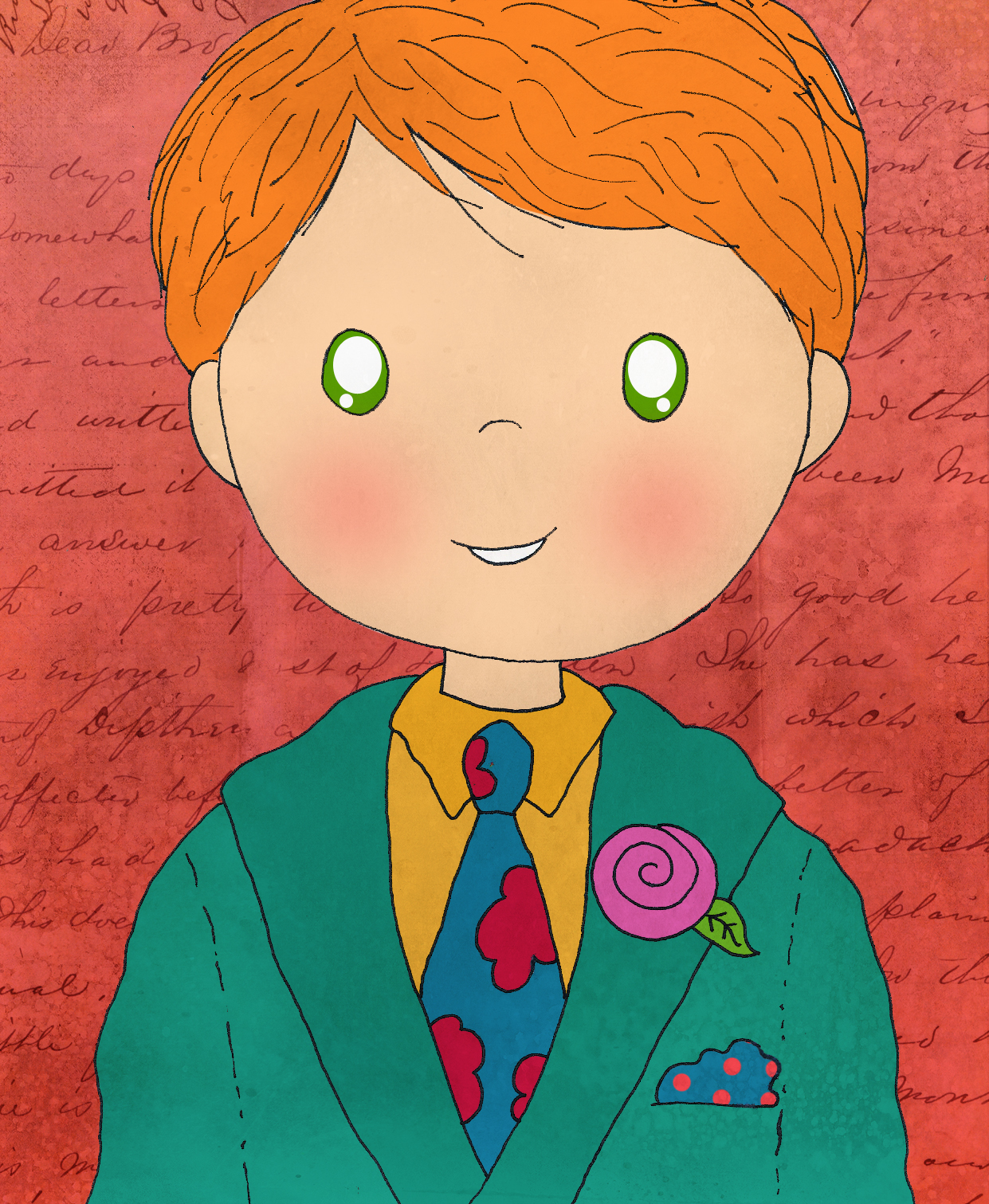 Chocolitier!: Day 187: Drawing Mr. Falker with Patricia Polacco