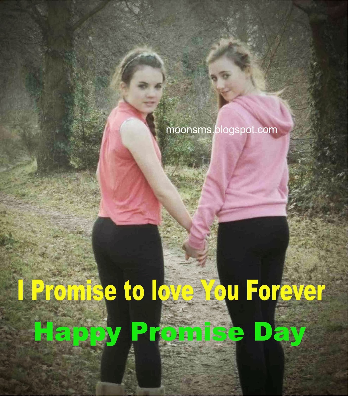 Happy Promise Day SMS Messages Wishes Greetings cards wallpaper