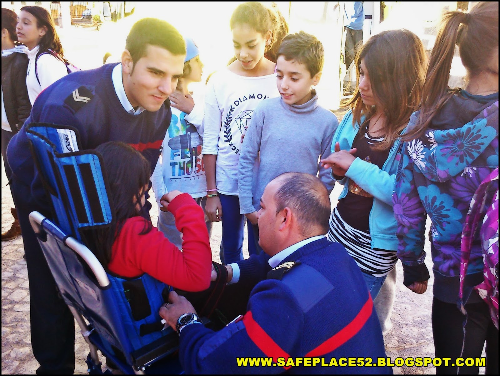 SAFEPLACE52: Bombeiros Municipais INEM e PSP juntos com comunidade ...