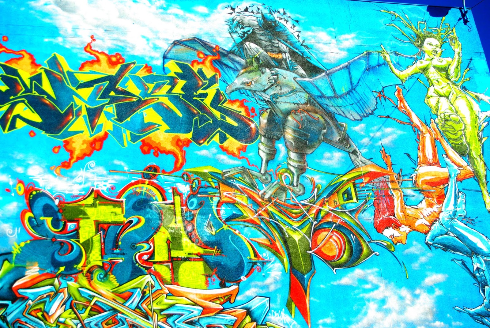 Photosclind'oeil: Street art and Graphs à Saintes