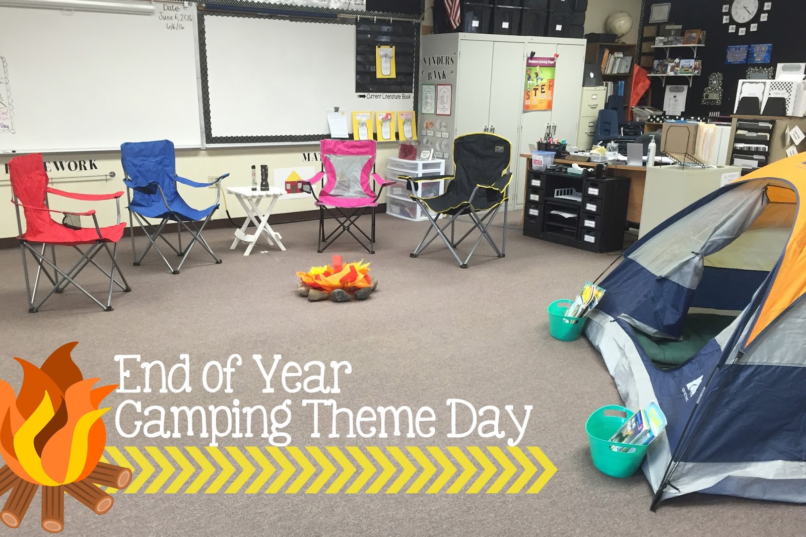 A View Into My Classroom: End of the Year Camping Theme