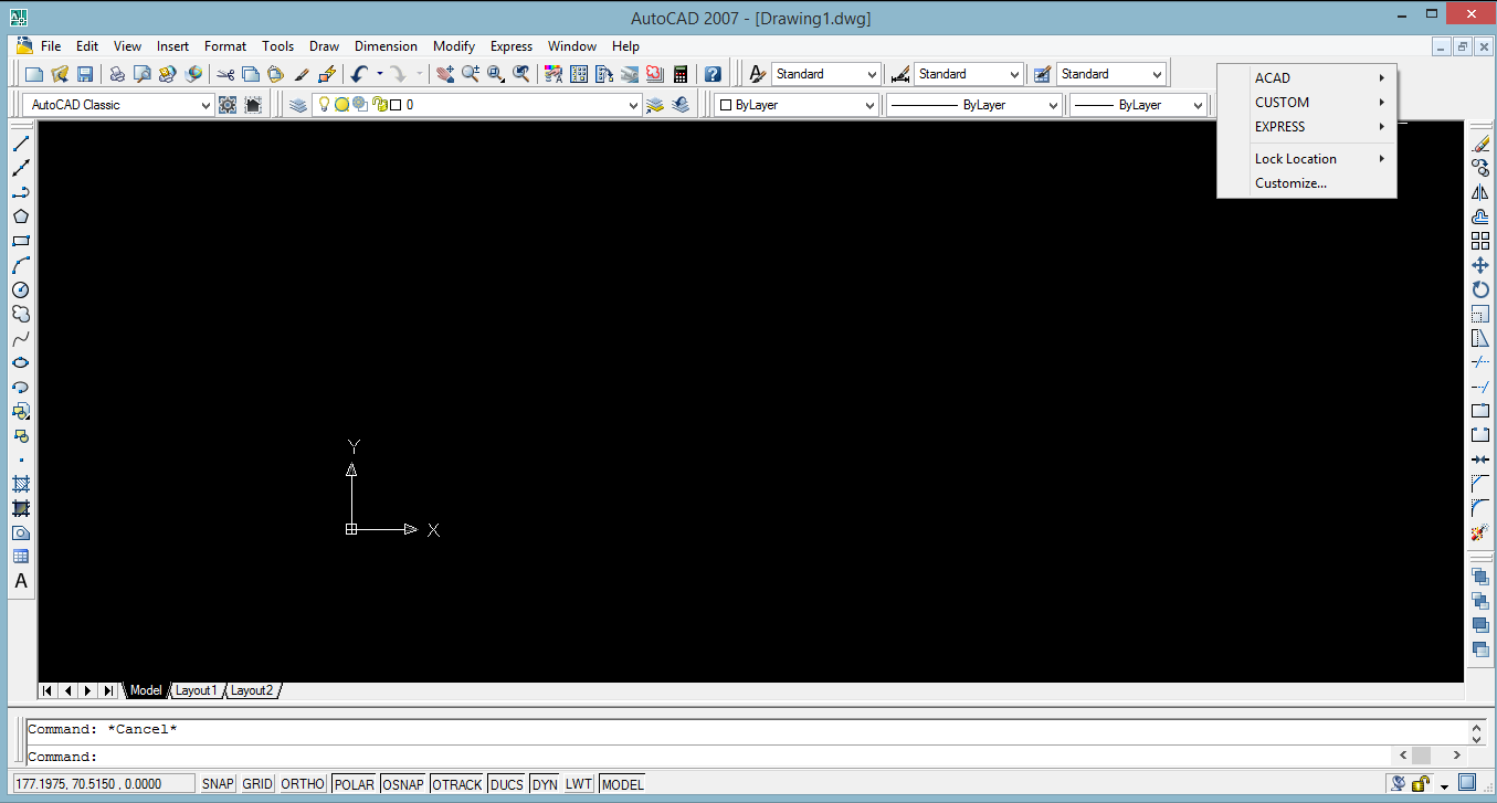 Cara Menampilkan Object Properties Toolbar AutoCAD