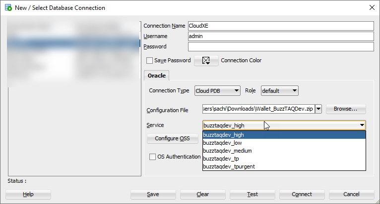Erp Things Oci Atp Database Basic Connectivity Sql Developer 8143