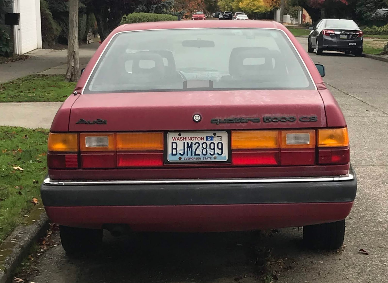 Seattle's Old Cars: 1986 Audi 5000 CS Quattro - No, it's not prone to ...