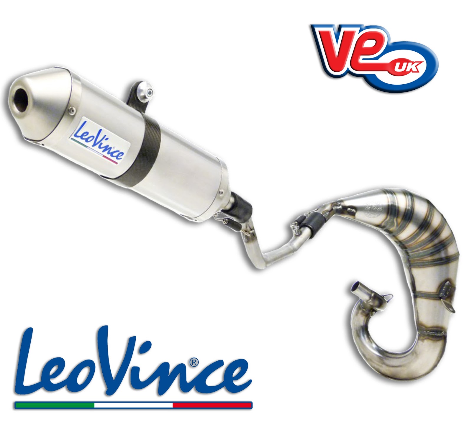 VE Scooter Spares: New LeoVince X-Fight Exhaust Systems For 2T Moto 50