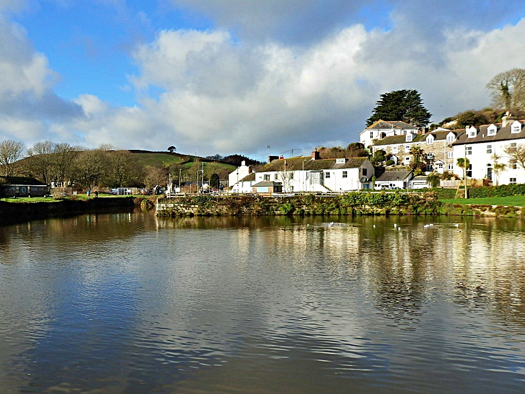 Mike's Cornwall: Pentewan Harbour, Beach and Village, Cornwall