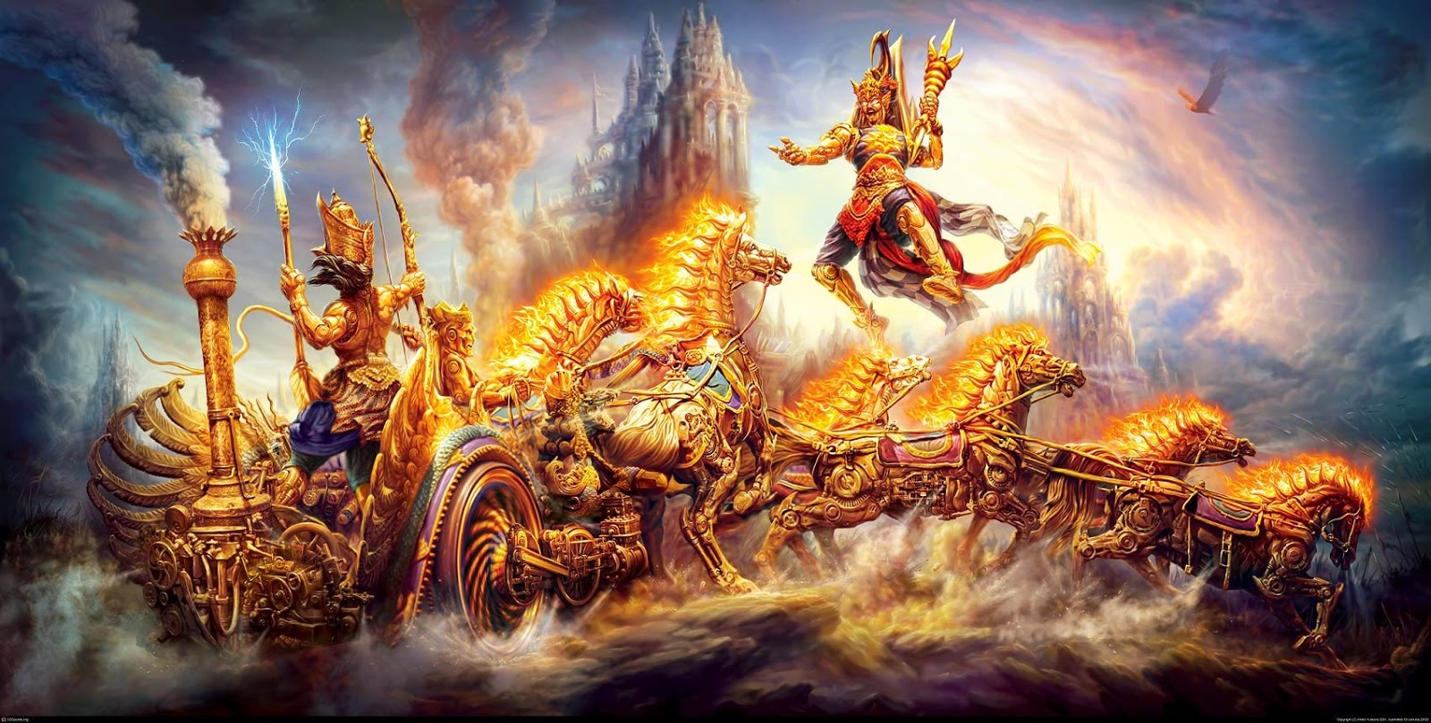 Scriptural Ramblings: Karna: The son of Surya the sun god.