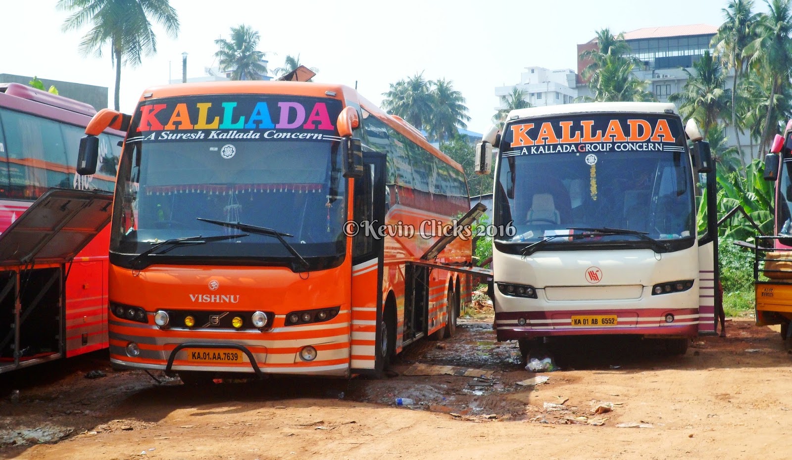 KEVIN CLICKS: Kallada Travels Volvo B9R & Kallada G4 Volvo B9R