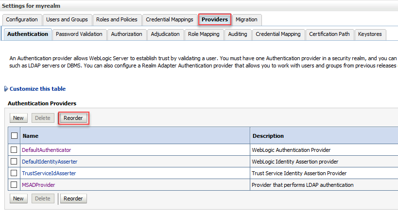 Configuring Active Directory as the Authentication Provider (OBIEE 11.1 ...