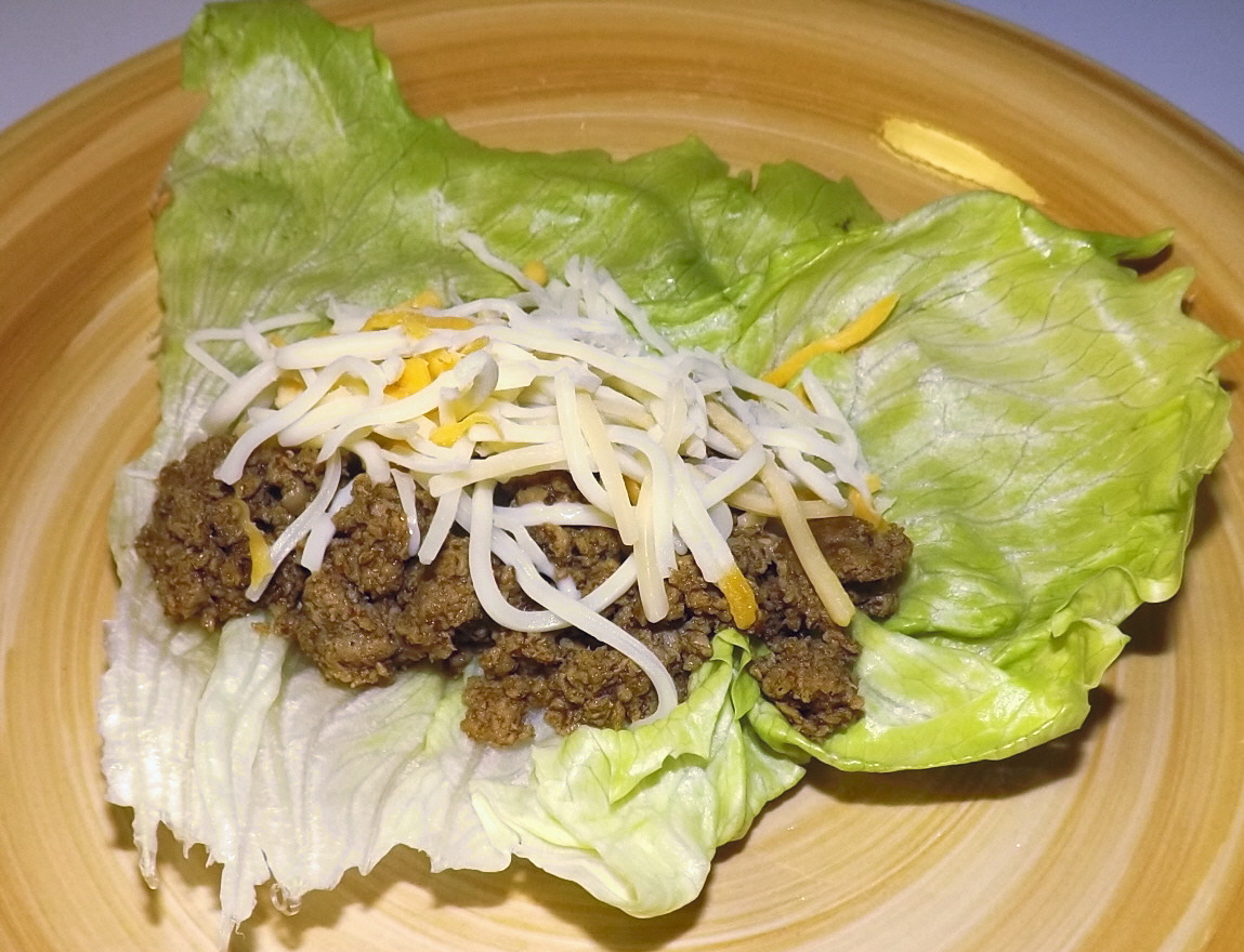 Sabrina's Musings: Fabulous Low Cal Low Fat "Tacos"!