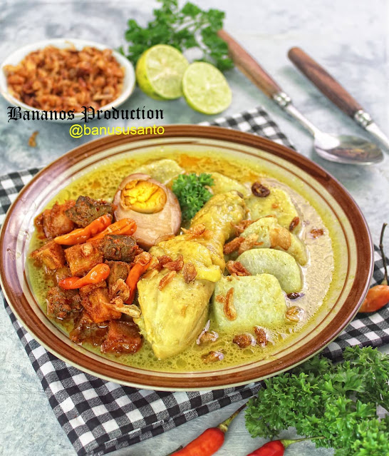 Resep Membuat Lontong Sayur Opor Ayam Komplit Menu Istimewa Untuk
