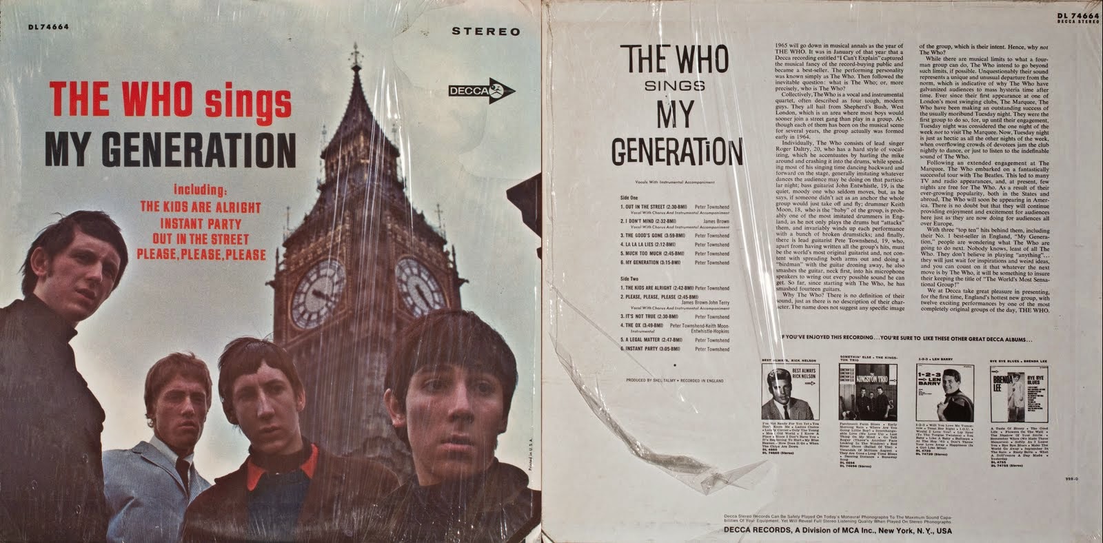 Gigadiscos: THE WHO - My Generation [1965]
