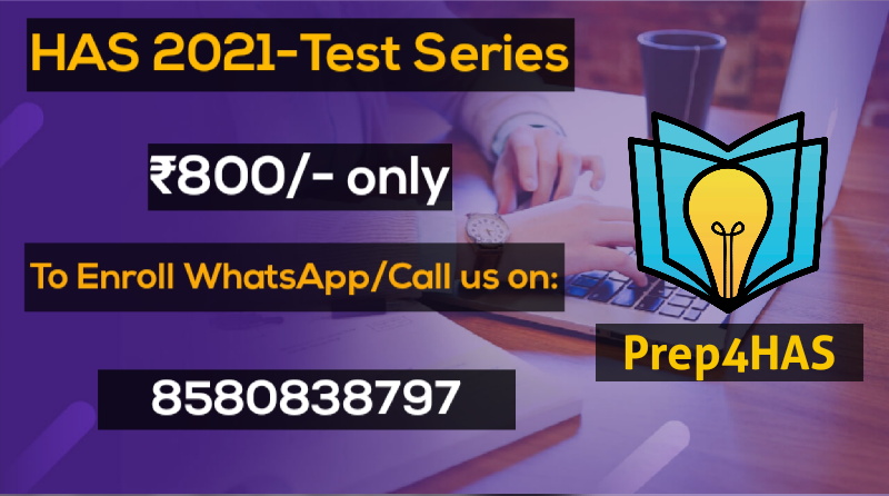 HAS 2021 TEST SERIES