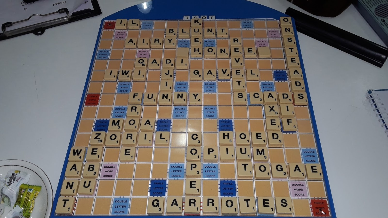 Capgemini International Scrabble Tournament 2017 - Day 3 - Scrabbling Away