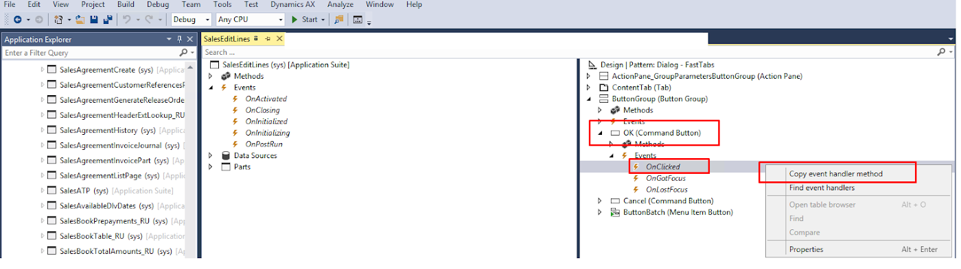 Lock or Disable a text field in d365 form in X++