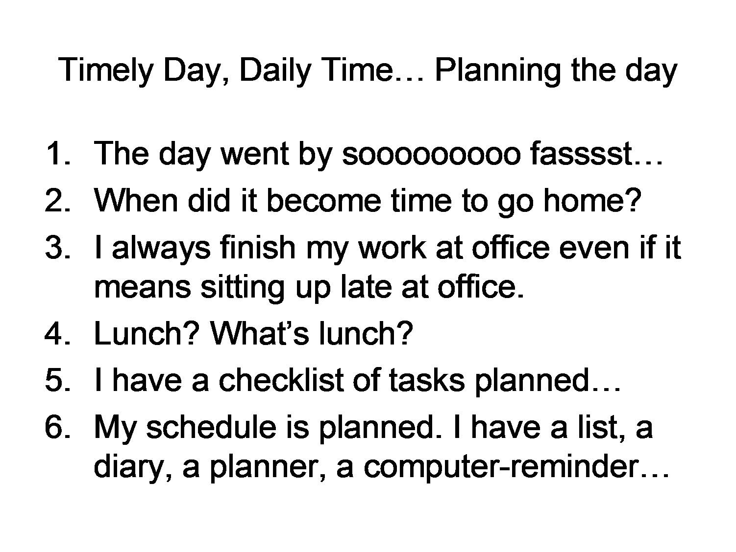 Attitudinal Development: Time Management: Module 1: Time Management ...