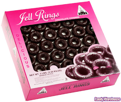 Kids Fashion 2011: Joyva Chocolate Covered Raspberry Jell Rings: 5LB Box