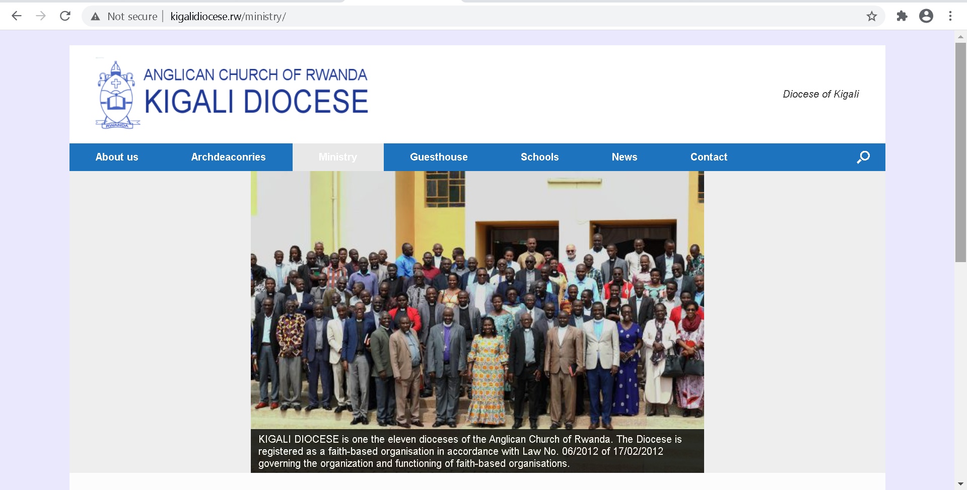 Anglican Church of Rwanda 2023