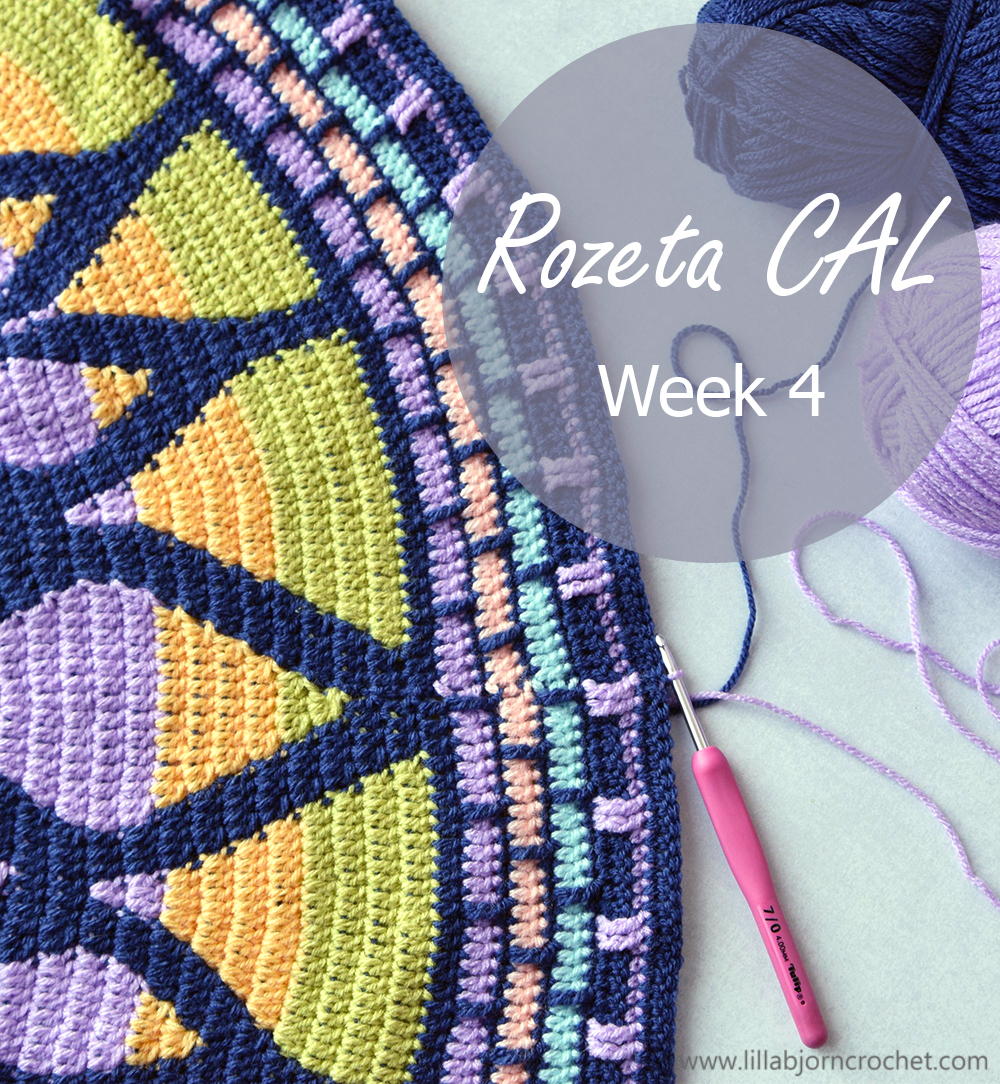 Rozeta CAL: Week 4 | LillaBjörn's Crochet World