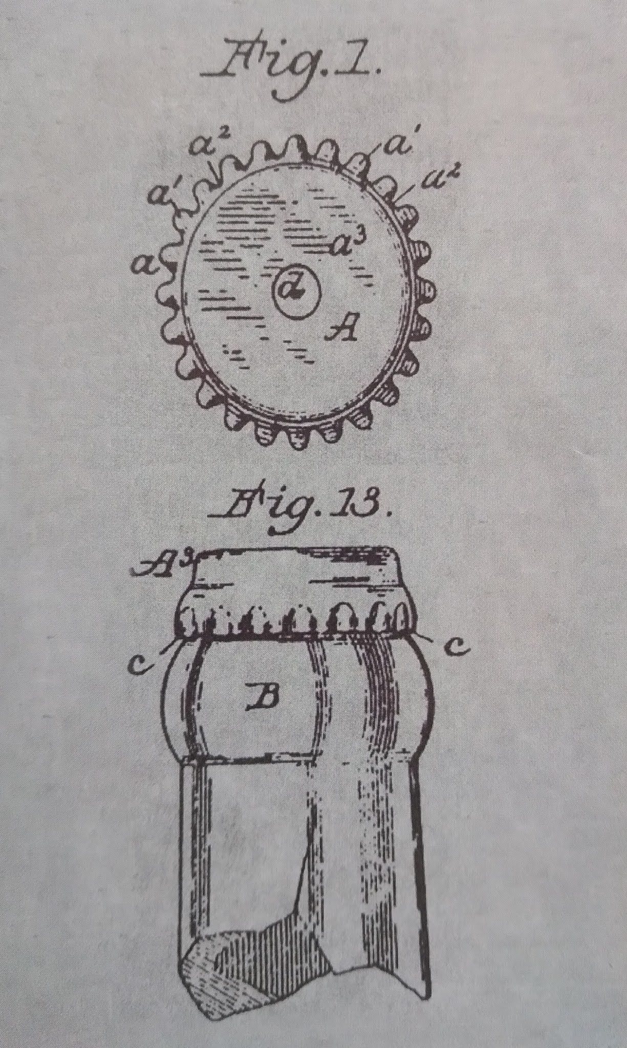 Crown Bottle Cap (1891) | Painter invents an effective bottle sealer