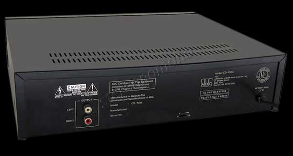 stereonomono - audio Hi Fi Compendium - 14 years on-line: ADC CD-100X ...
