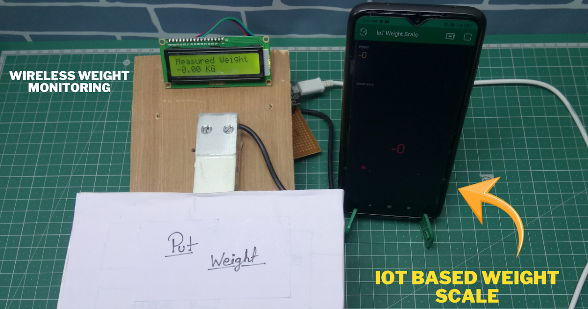 Iot Weight Scale Using Load Cell Hx711 And Esp8266